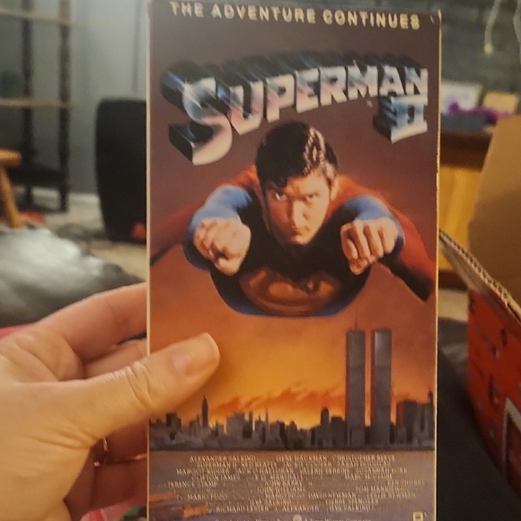 Media | Superman Ii Vhs Tape | Poshmark